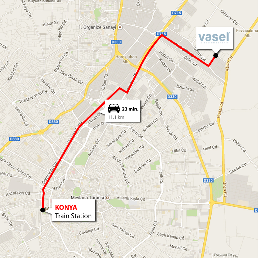 İletişim | VASEL Electromechanic